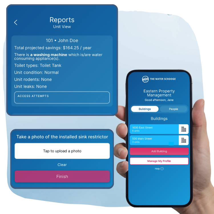 Water Conservation Tracking App For Landlords |The Water Scrooge