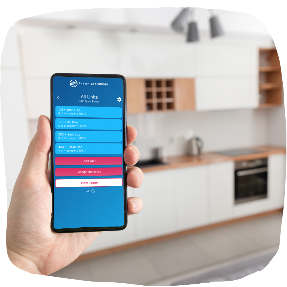 Water Conservation Tracking App For Landlords |The Water Scrooge